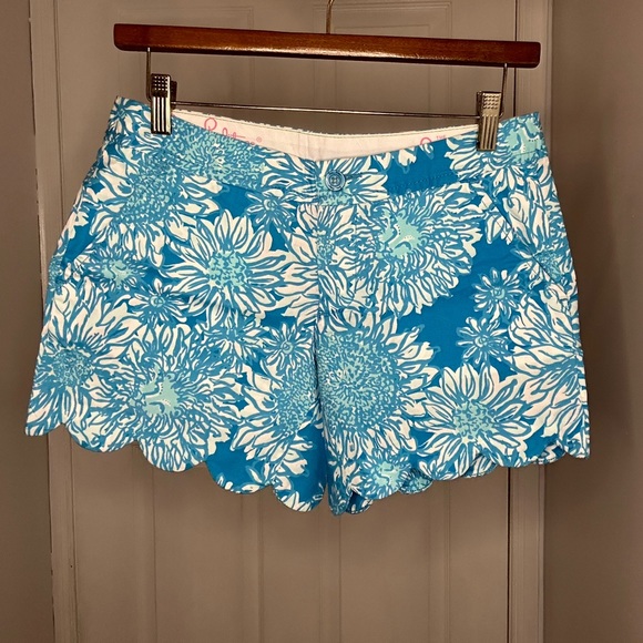 Lilly Pulitzer | Shorts | Lilly Pulitzer Lion In The Sun Buttercup Shorts | Poshmark